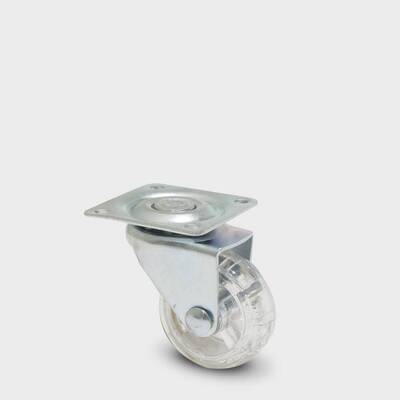 Burak Şeffaf Küçük Tekerlek - 38 mm Çap Küçük Tekerlek Burak