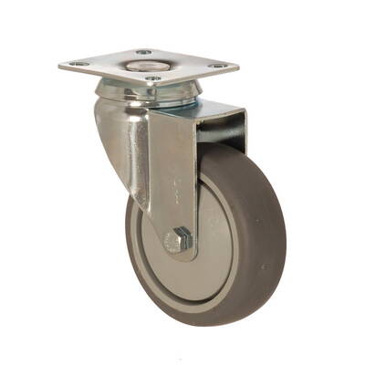 Zet Rulmanlı Termoplastik Döner Tekerlek - 100 mm Çap Servis Arabası ...